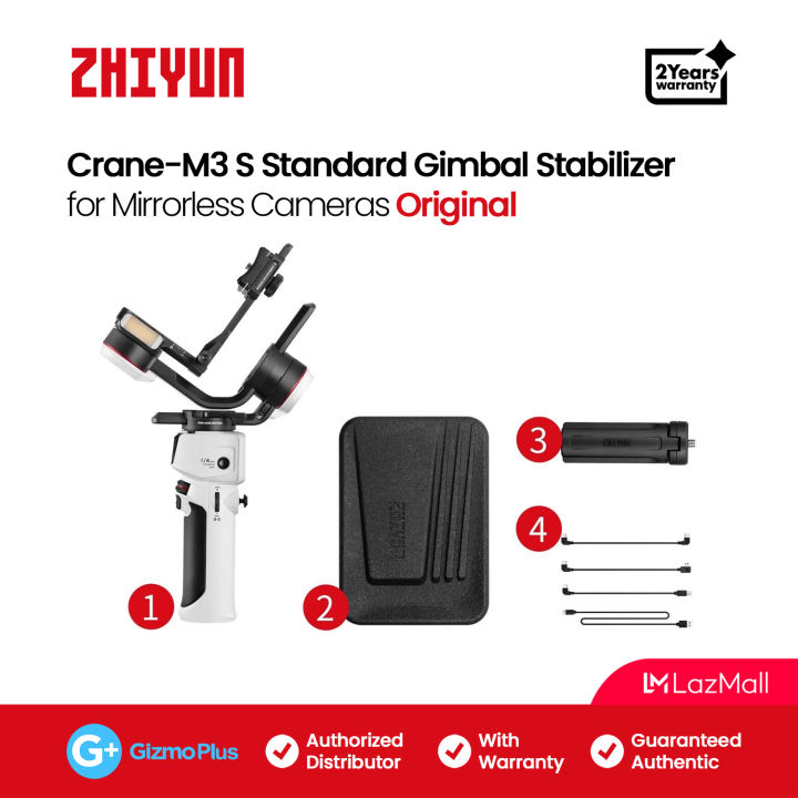 Zhiyun Crane M3 Handheld 3-Axis Stabilizer, Gimbal Stabilizer for ...