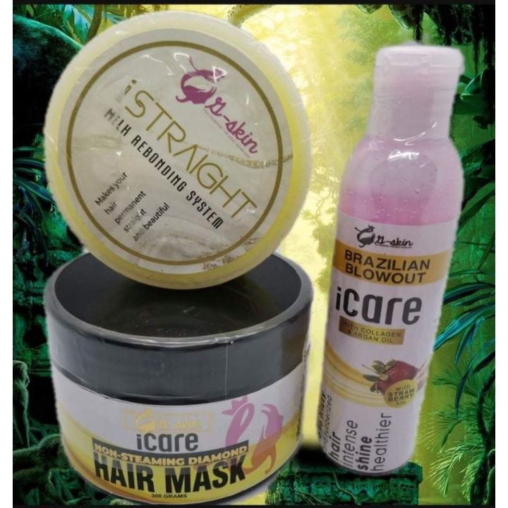 Icare Brazilian,Rebonding and Hair Mask by GSkin | Lazada PH