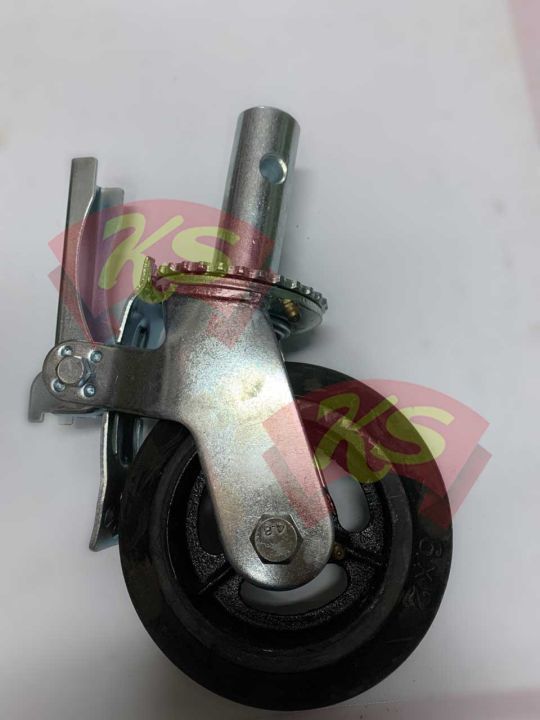 6” Scaffolding Swivel Wheel With break | Lazada