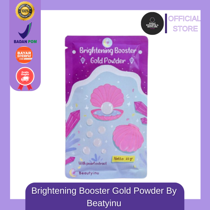 Brightening Booster Gold Powder By Beautyinu | Lazada Indonesia