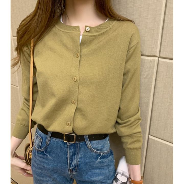 SK1898 -M'SIA Ready Stock Women Knitted Outer Knitted Cardigan ...