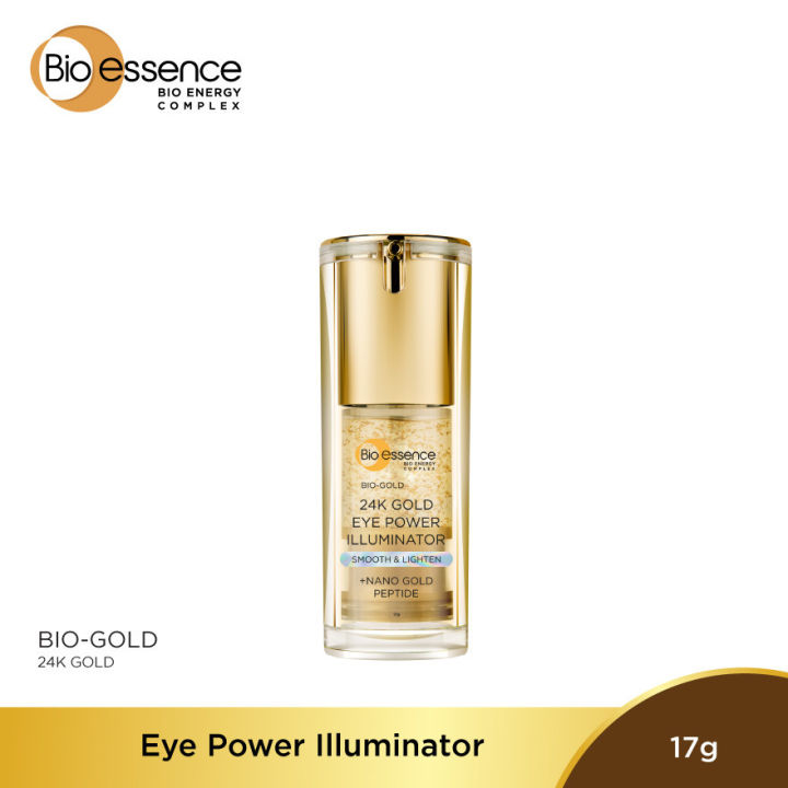 Bio-Essence Bio-Gold 24K Gold Eye Power Illuminator 17g | Lazada