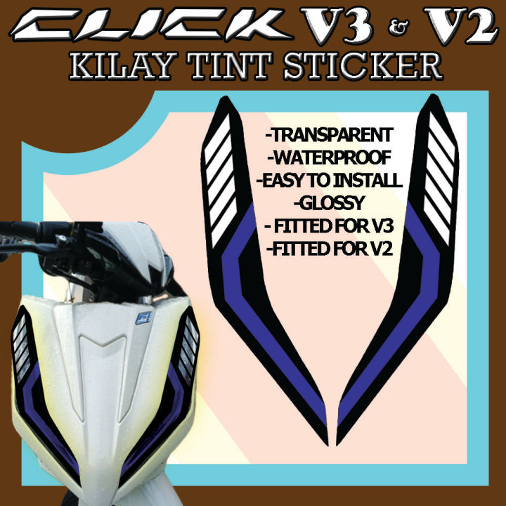 HONDA CLICK V3 V2 KILAY TINT / CLICK V3 KILAY TINT / CLICK V2 KILAY ...
