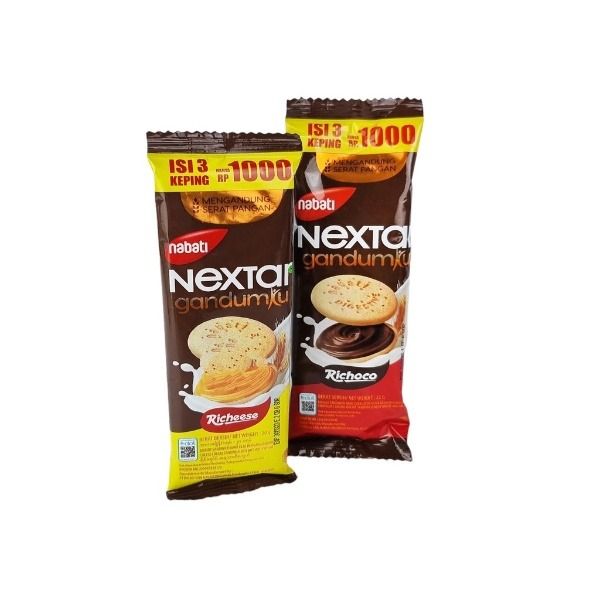 NABATI NEXTAR GANDUMKU Coklat Keju 22gr snack cemilan anak murah ...
