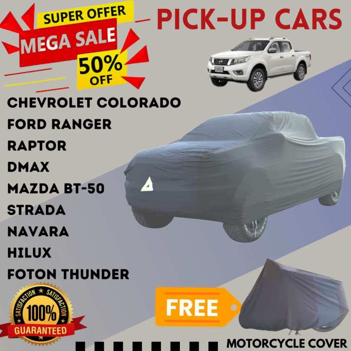 CAR COVER PICK UP FOR WATER REPELLAN NAVARRA HI LUX STRADA RANGER ...
