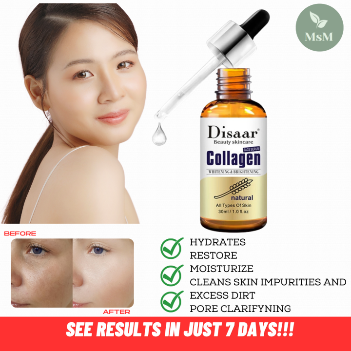 MsM COLLAGEN MELASMA DESSAR SERUM Face Serum Glass Skin Korea Beauty Skin Care Moisturizer Anti ...