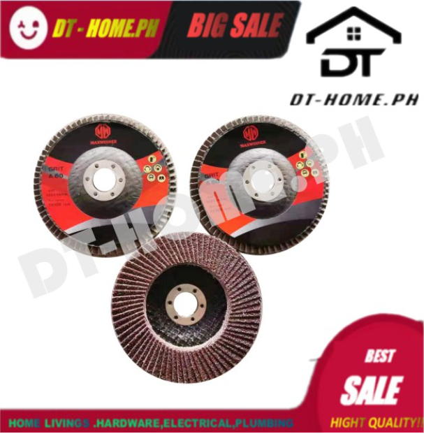 PER PCS --- Maxwinner Flap disc #4 /Sanding disc /Buffing disc #36,#60 ...