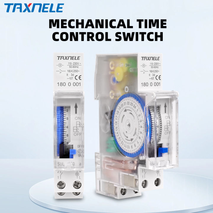 Mechanical 15 Minutes 24h Timer Digital Time Switch Relay SUL180a 16A ...