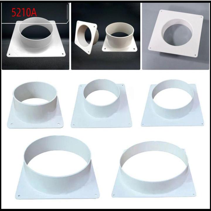 5210A 1Pcs หน้าแปลนหน้าแปลน ขั้วต่อท่อระบายอากาศ เครื่องมือดัดท่อ แบบตรง ท่อระบายอากาศ ของใหม่ ...