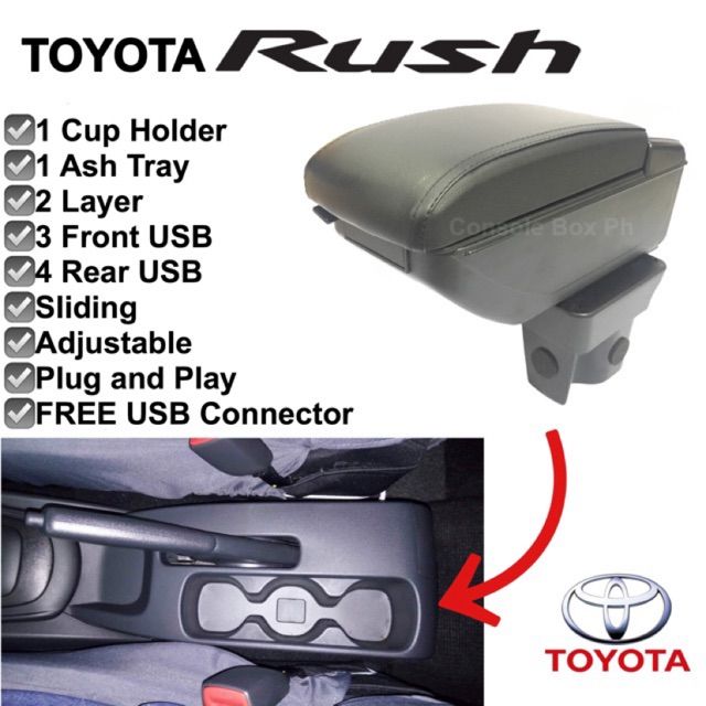 Toyota Rush Armrest Console Box | Lazada PH