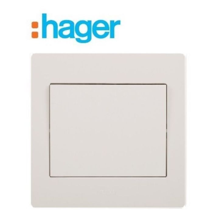 HAGER MUSE 1 Gang 1 Way switch ( WGML111) | Lazada