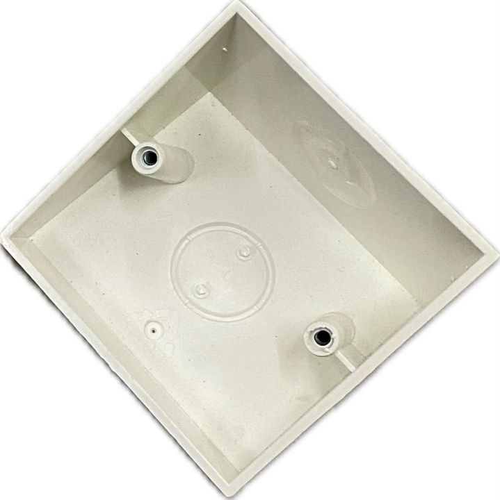 PVC-LINK 3x3 Angle Pvc Nut Box Electrical Wiring Box Single Base ...