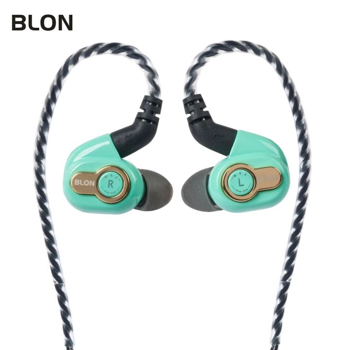 BLON BL-05s 3rd Generation 10mm Upgraded Carbon Diaphragm In Ear Earphone HIFI Sport Earphone ...