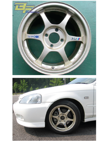 [Export Spec] Sport Wheel Sticker SSR TYPE C | Lazada