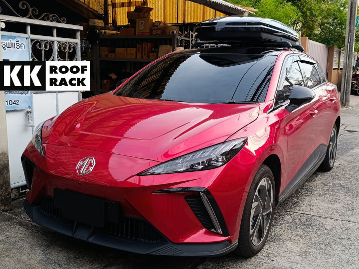 กล่องสัมภาระ สำหรับ MG4 MG 4 ของใหม่ ไม่เจาะหลังคา กล่องหลังคา Roofbox ...