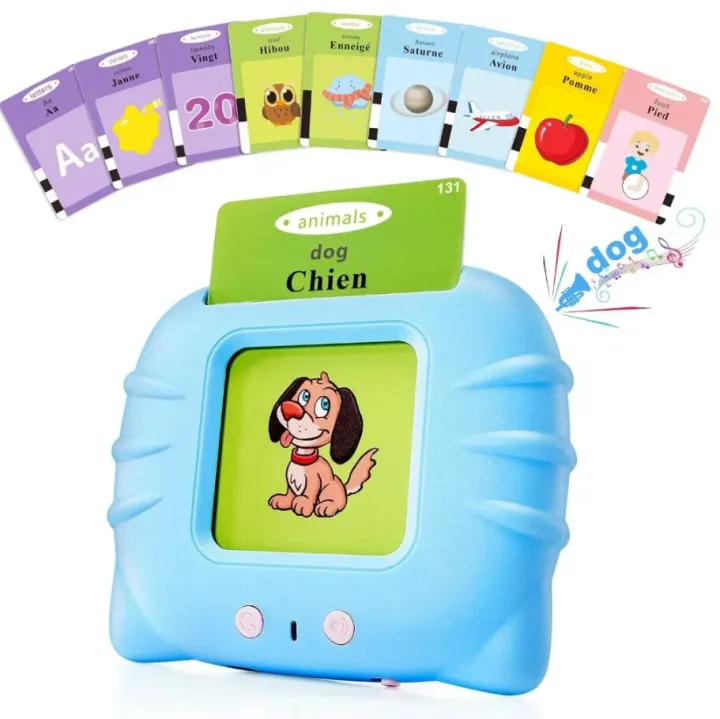Early Educational Toy Pronunciation Speaking Learning Card Machine Kids ...