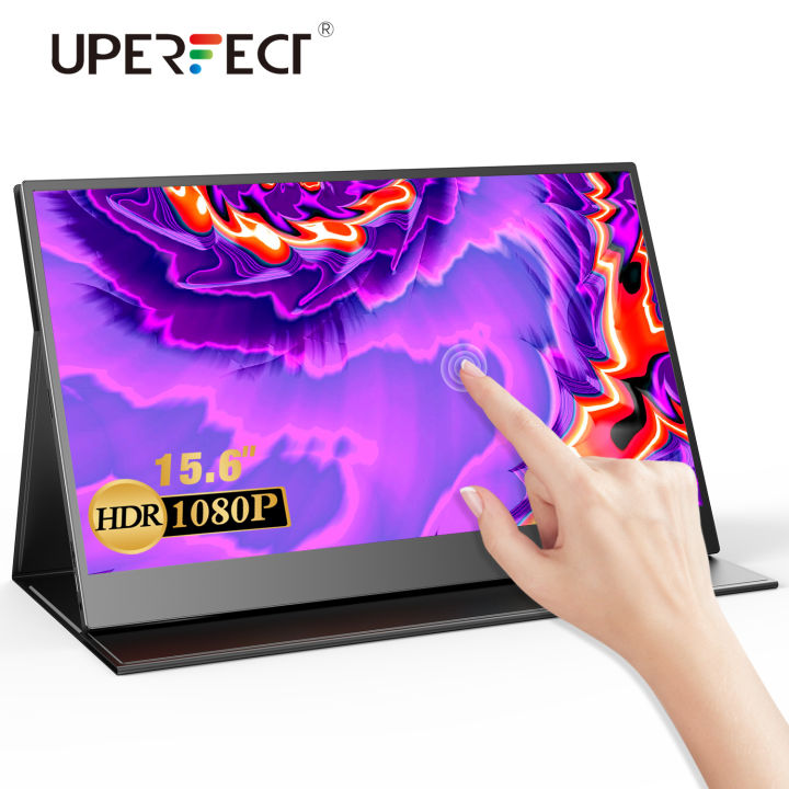 UPERFECT 15.6” USB Type-C Full HD 1080P/2K Resolution 100% RGB Portable ...