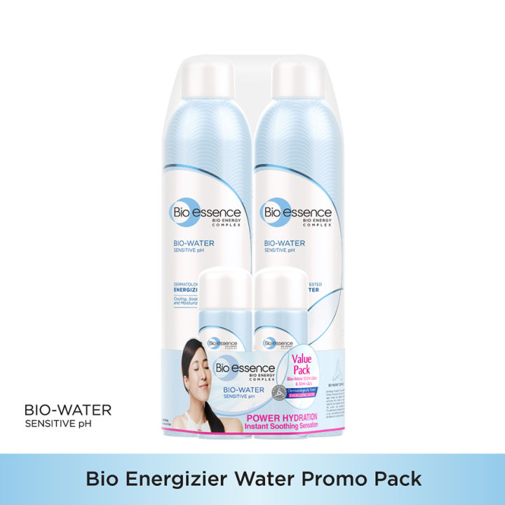 BIO-ESSENCE Bio-Water 2 x 300ml + 2 x 30ml | Lazada