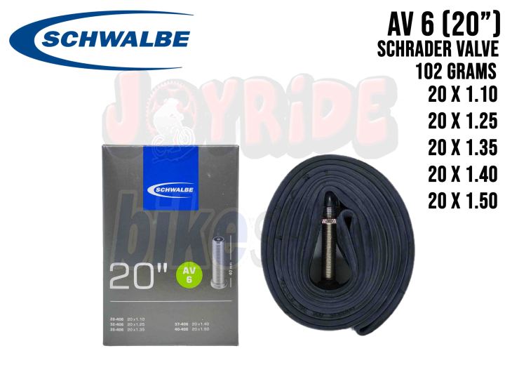 SCHWALBE INNER TUBE (SCHRADER/PRESTA VALVES) | Lazada PH
