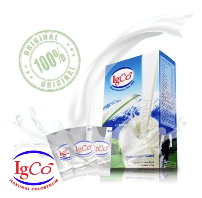 IgCo Skim Milk Powder with Natural Colostrum (30 x 15g) | Lazada PH