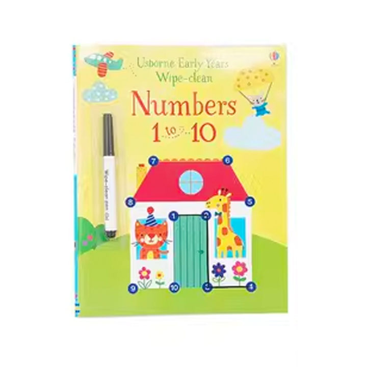 Usborne Wipe Clean Numbers 1 To 10 | Lazada PH