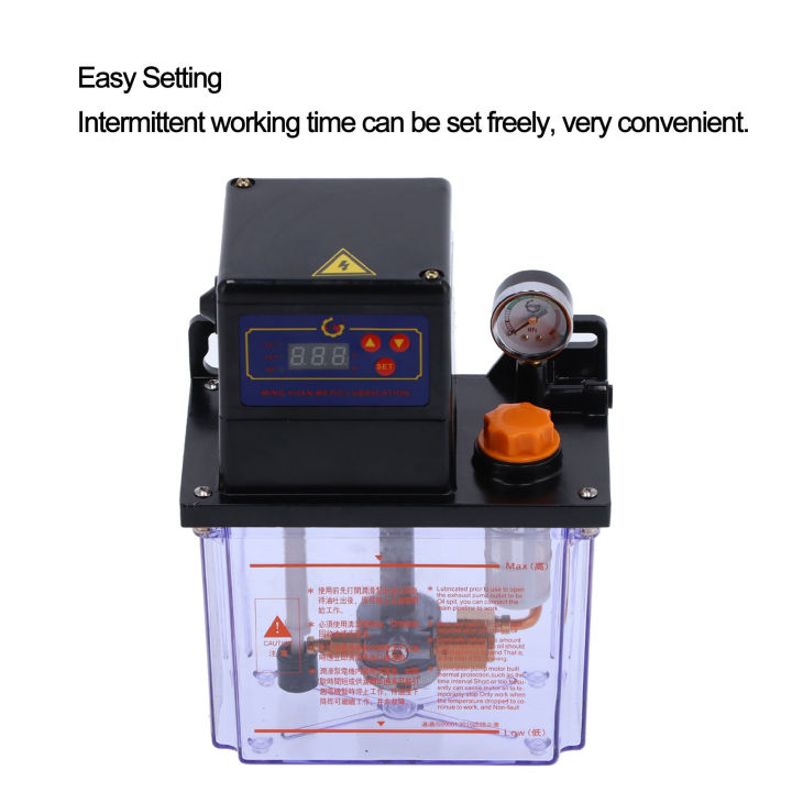 Lubricating Oil Pump Auto Lubricating Oil Pump Digital Display Electric ...