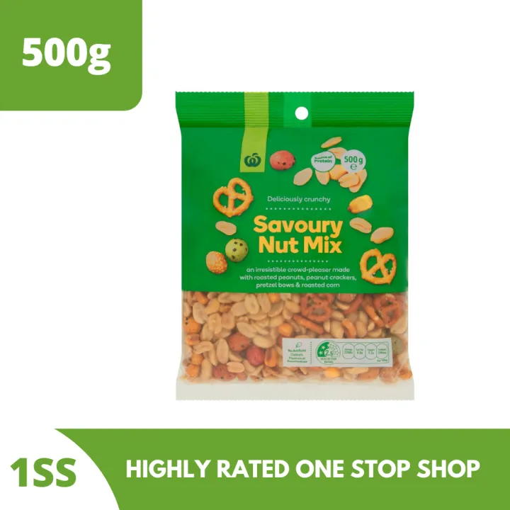 Woolworths Savoury Nut Mix 500g | Lazada PH