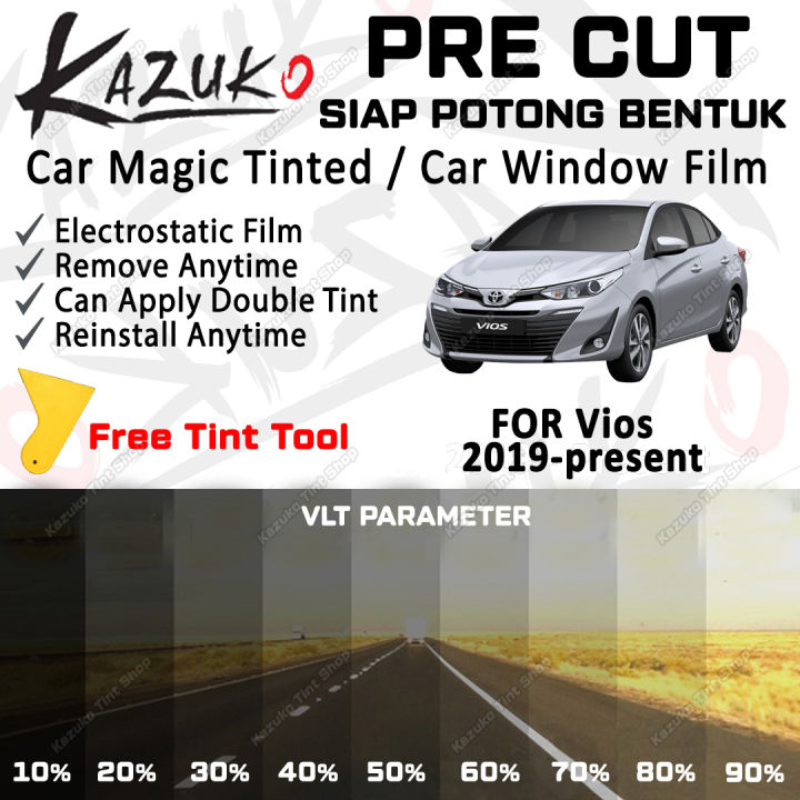 Car Window Magic Tinted Magic Tint Kereta Ikut Bentuk Cermin Glass ...
