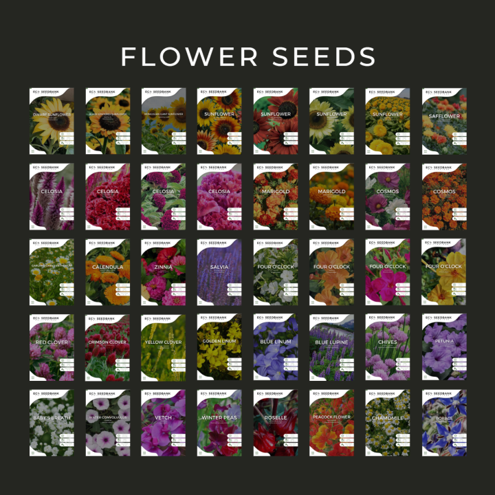 Flower Seeds | Eco Seedbank Philippines | Lazada PH