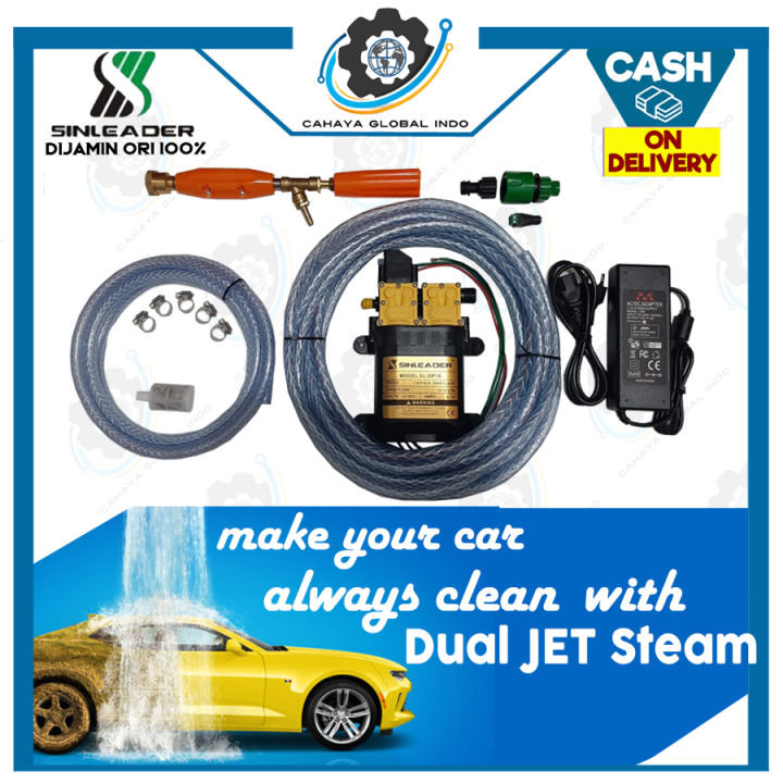 POMPA DC 12V DOUBLE PUMP SET 130PSI ORIGINAL SINLEADER HIGH PRESSURE ...