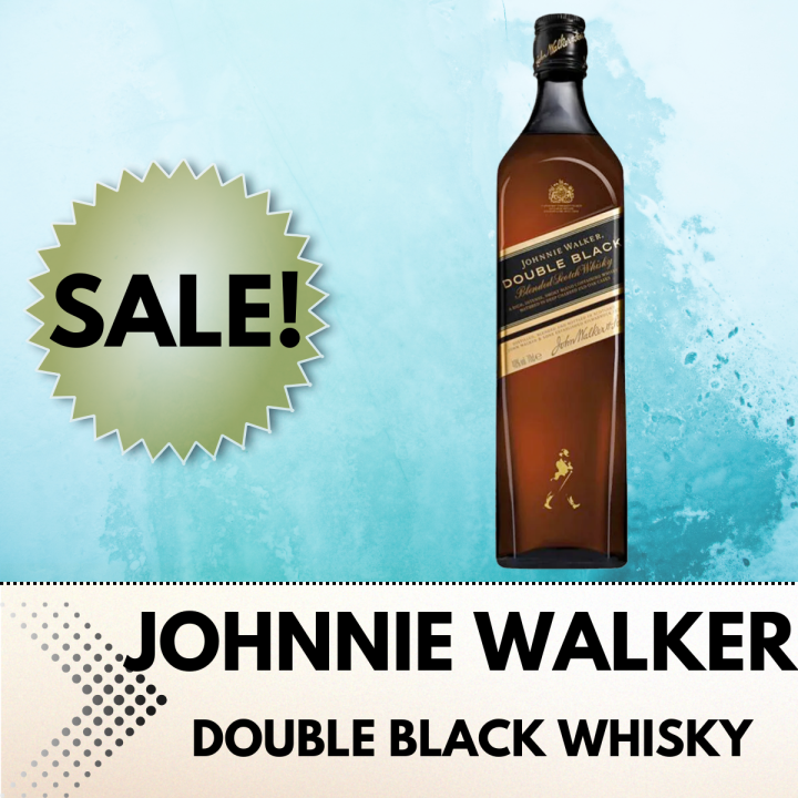 Johnnie Walker Double Black Blended Scotch Whisky 700ml (no box) | Lazada PH