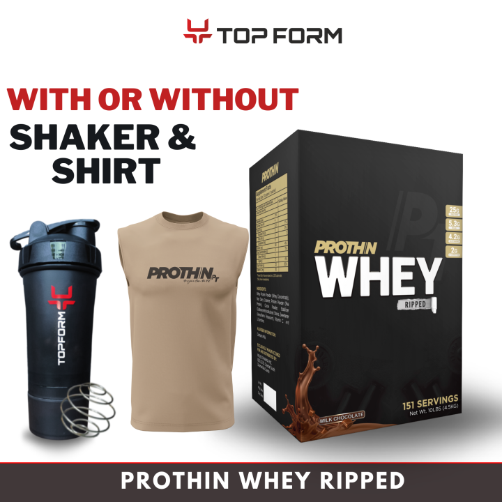 PROTHIN WHEY RIPPED 151 Servings FREE SHAKER | Lazada PH