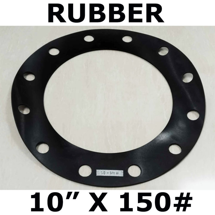RUBBER GASKET FOR SLIP ON FLANGE 10" X 150# ASTM 150 ...