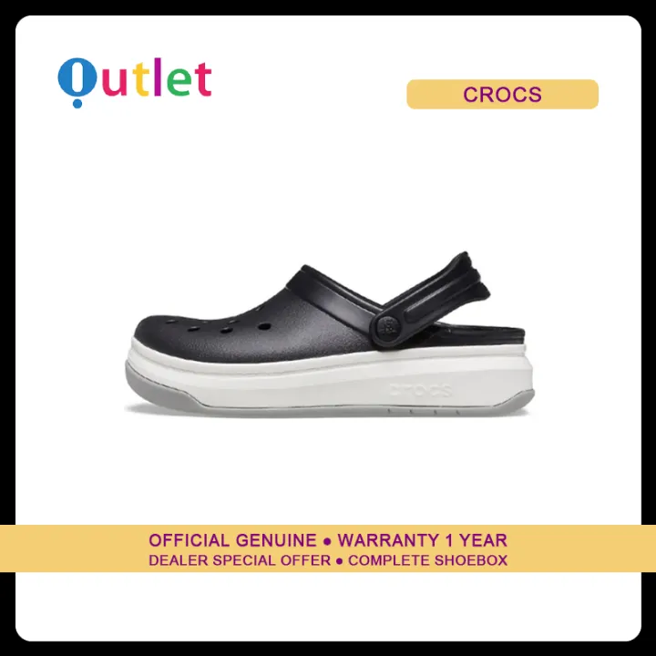 รับประกันของแท้ Crocs Crocsband Full Force รองเท้ากีฬา 206122 - 066 รับ ...
