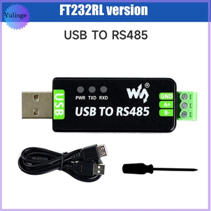 Yulinge Original Industrial USB To RS485 Serial Converter Half Duplex FT232RL Communication ...