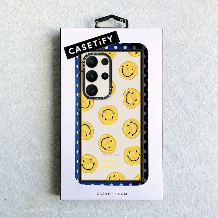 CASETiFY Katie's Collective Soft Case For Samsung Galaxy S24 S23 S22 S21 Plus Ultra Clear ...