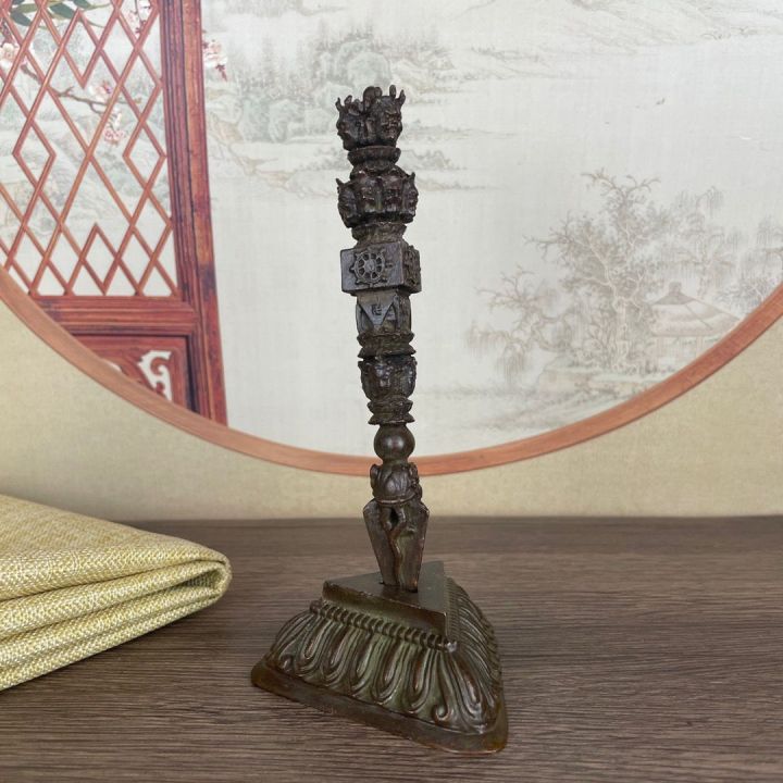 Old Baojiang Falun Tantric Vajra Pestle Subduing Demon Pestle Vajra ...