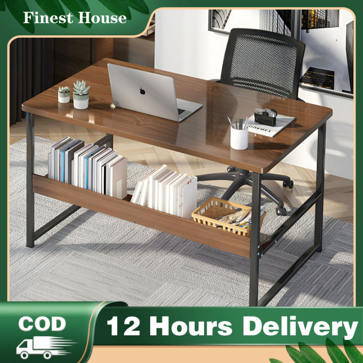 Study Table 80/100/120cm Computer Table Office Table Study Desk Table ...