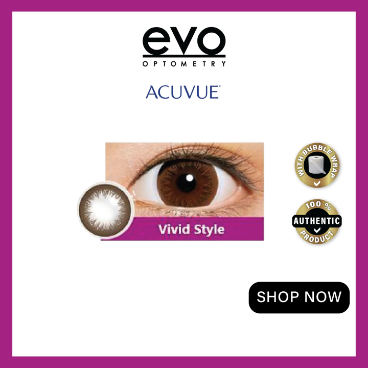 evo 1-DAY ACUVUE define Daily Color Contact Lenses (30 pcs) | Lazada