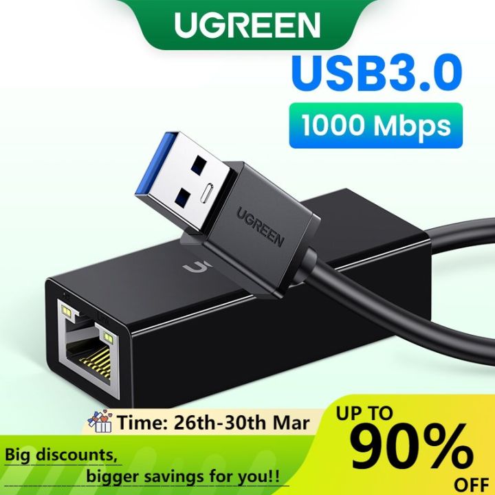 UGREEN USB 3.0 Network Ethernet Adapter for Nintendo Switch | Lazada PH