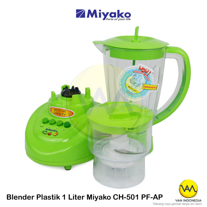 Miyako Blender Chopper CH 501 PF AP (Plastik) | Lazada Indonesia