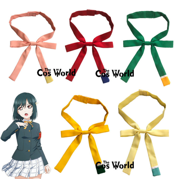 Love Live Nijigasaki First Second Third Grade School Uniform Bow Tie ...