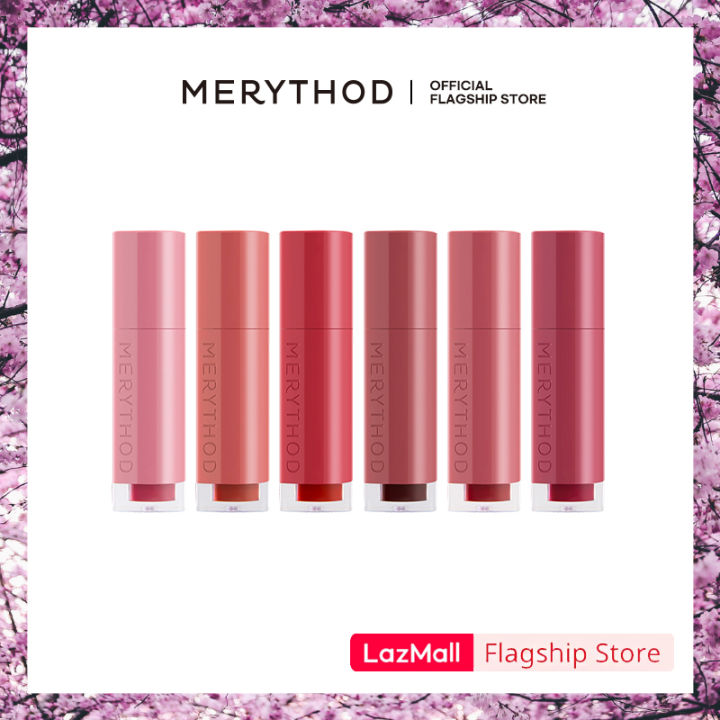 MERYTHOD Water Fit Blur Lip Tint 6 colors Dewy and Juicy Moisturizing ...