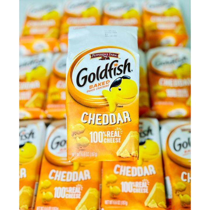 COD Pepperidge Farm Goldfish Cheddar Baked Snack Crackers 1.6kg | Lazada PH