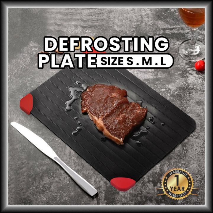 Defrosting Plate Rectangle Kitchen Fast Melting Meat Frozen Food Melt ...