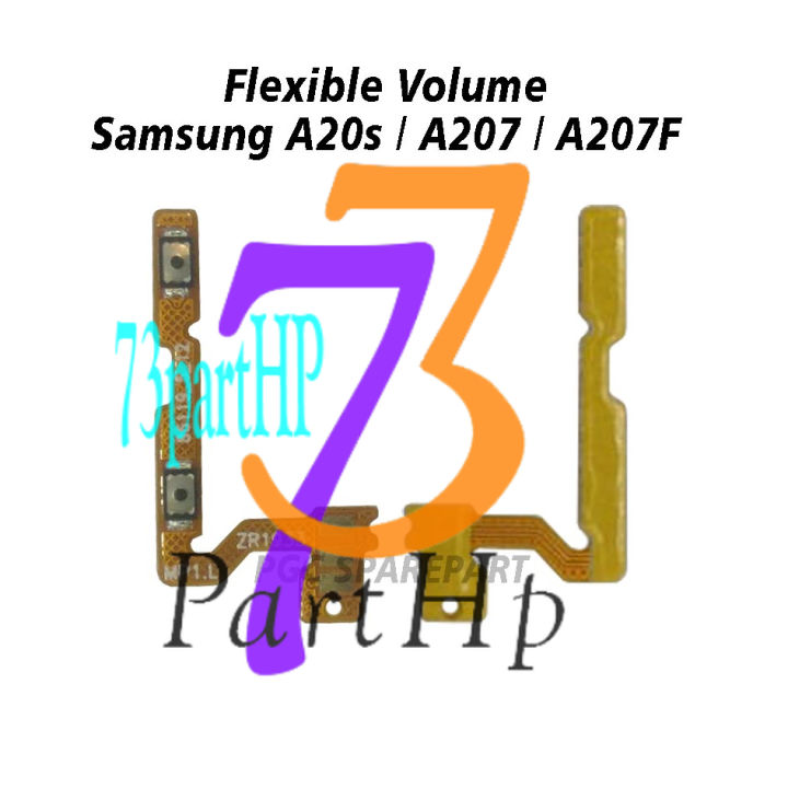 Original Flexible Konektor Volume Samsung Galaxy A20s / A207 / A207F / SM-A207F / SM-A207M / SM ...