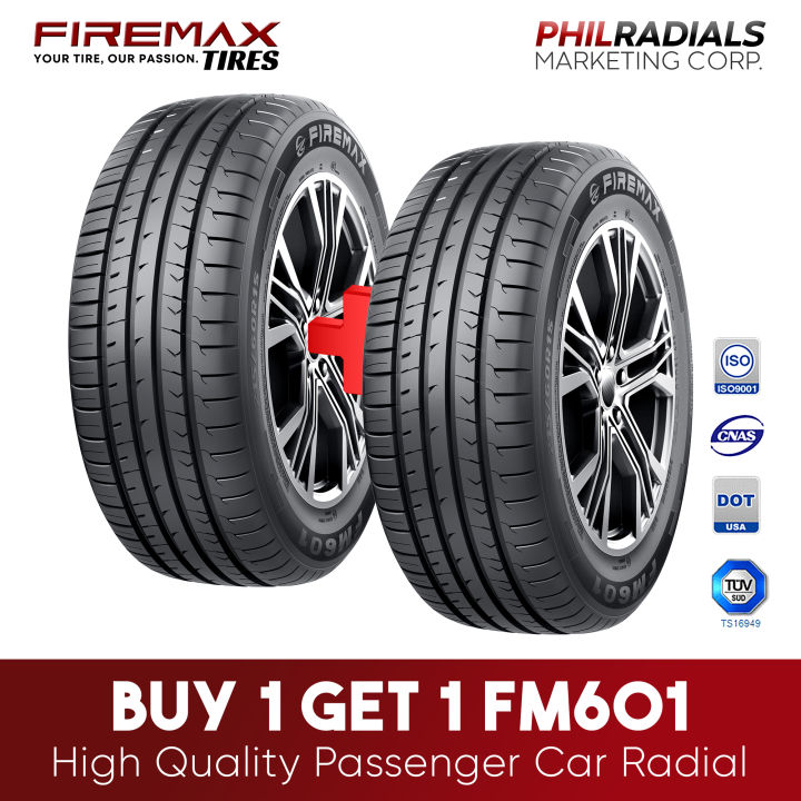 Firemax 185/70R13 86H FM601 Quality Passenger Car Radial Tire BUY 1 GET 1 FREE | Lazada PH