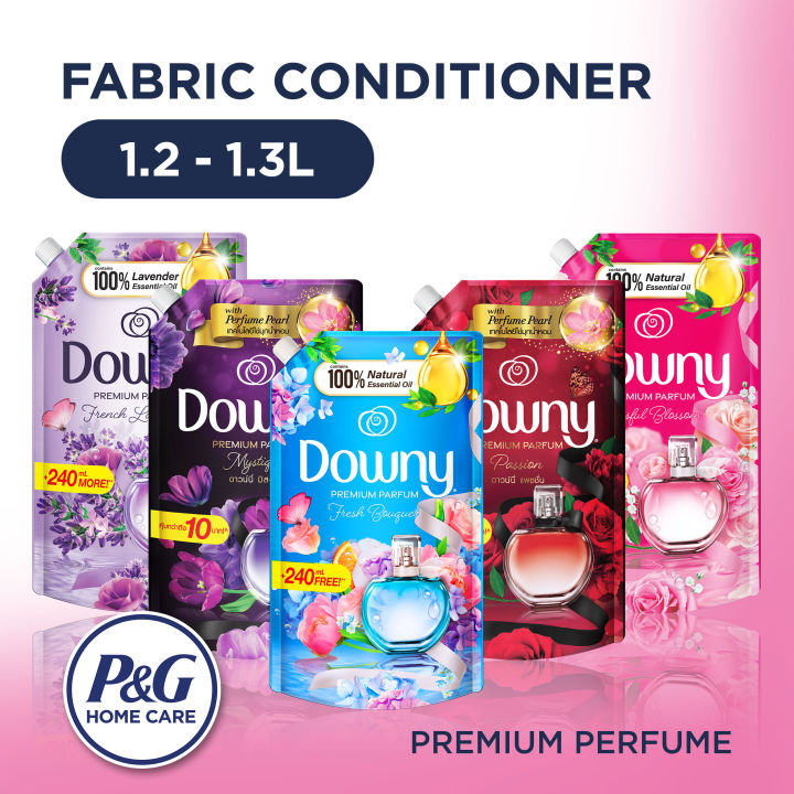 Downy Perfume Fabric Conditioner Passion Mystique Blissful Blossom ...