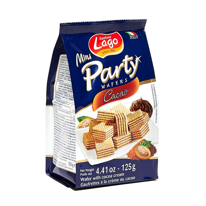 Gastone Lago Cacao Mini Party Wafers 125g | Lazada PH
