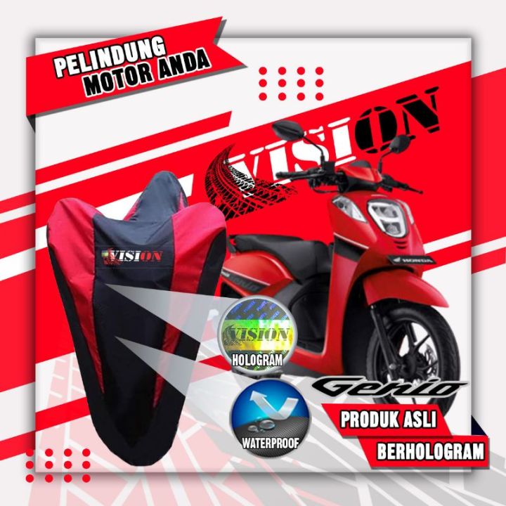 Selimut motor Genio Cover motor Genio Sarung motor Genio Penutup motor ...